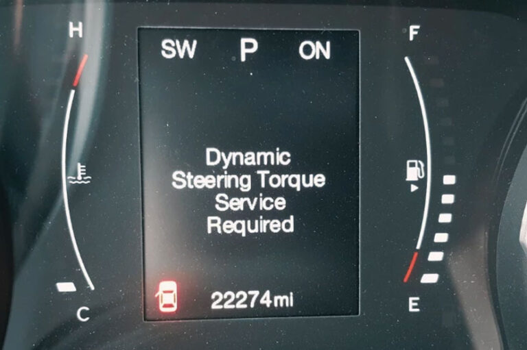 9 Easy Fixes for Dynamic Steering Torque Service Required - Jeep Easter Egg